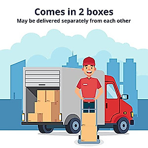 Cozy Castle 6-Drawer Dresser, Wood Black Dresser, Chest of Drawers for Bedroom, Vertical Dresser, 2 Small Drawers and 4 Large Drawers Sufficient for Bedroom Storage, Black