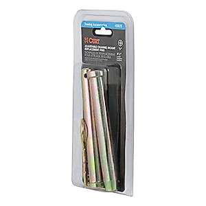 CURT 45925 Replacement Pins & Clips for Adjustable Trailer Hitch Ball Mount , Gold