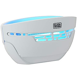 BLACK+DECKER Fly Traps for Indoors- Fruit Fly & Mosquito Trap- Gnat Traps for House- Wall- Mounted Moth & Mosquito Killer via Non Toxic Sticky Glue Paper Insect Killer & Bug Catcher