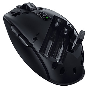 Razer Orochi V2 Mobile Wireless Gaming Mouse for Computer & Laptop: Ultra Lightweight - 2 Wireless Mouse Modes, Mechanical Mouse Switches - 5G Advanced 18K DPI Optical Sensor - Black (Renewed)