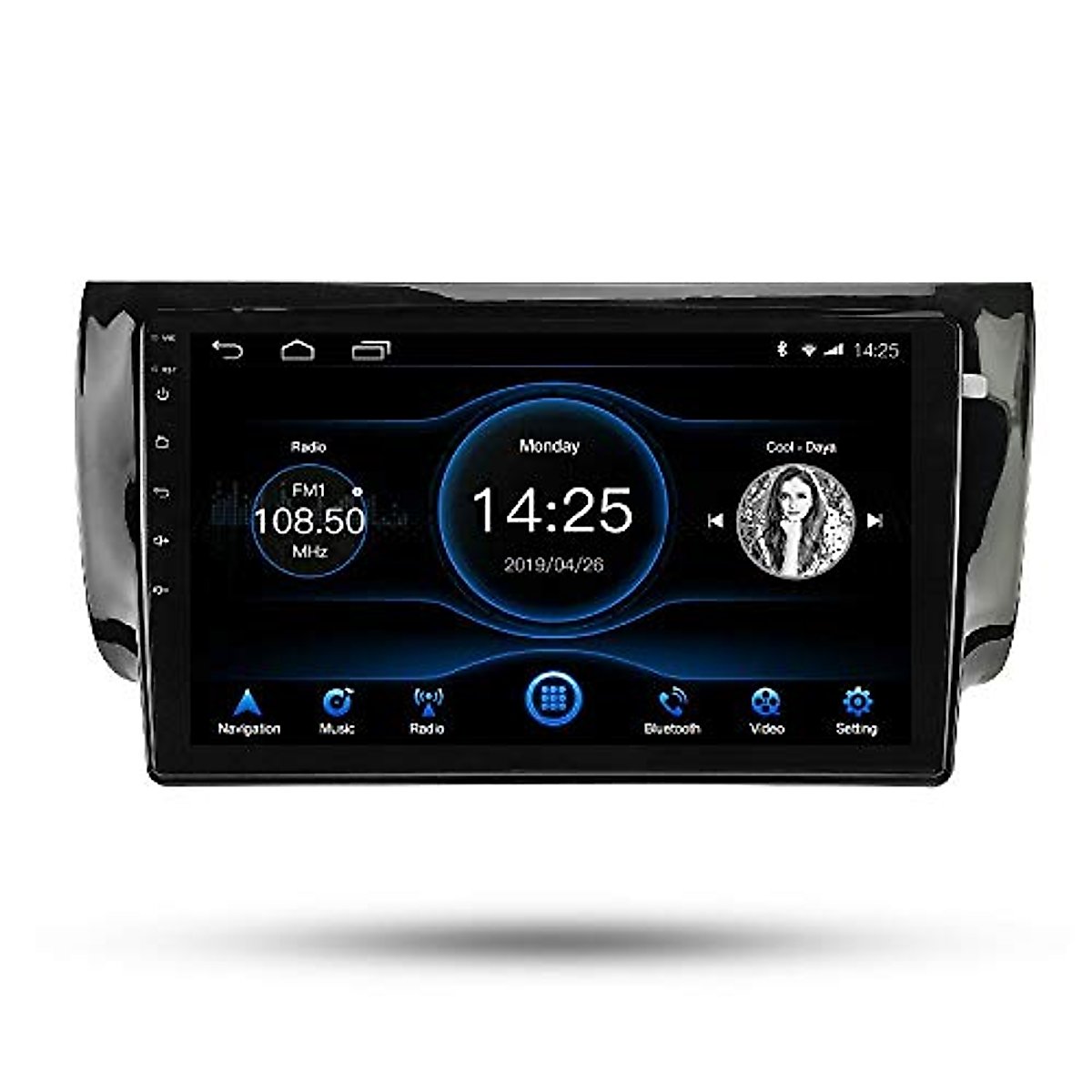 LEXXSON Android 8.1 Car Radio Stereo 10.1 inch Capacitive Touch Screen High Definition GPS Navigation Bluetooth USB Player 1G DDR3 + 16G NAND Memory Flash for Nissan Sentra 2013 2014 2015 2016 2017