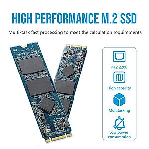 THU Internal SSD, 128GB NAND M.2 2280 SATA NGFF, Gen 3 x 4 Internal Solid State Drive R/W 300/350MB/s SSD (128 GB)