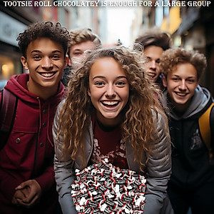 Tootsie Pops Assorted 6 Flavors and Roll Chocolatey - 2 LB, Peanut Free, Gluten Free Original, Allergy Friendly, Chocolate Mini Midgees, Individually Wrapped Party Candy