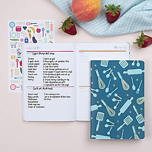 Erin Condren Designer Petite Planner - Meal Planner (New Cover) Track of All of Your Nutrition, Grocery Spending and Health Goals with this Meal Planner and Food Journal