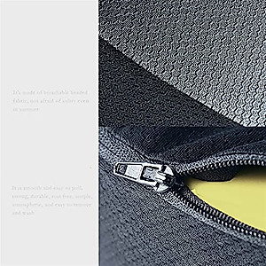 gyp Seat Cushion, Summer Tailbone Cushion Gel Memory Foam Inner Core Coccyx Cushion Ergonomic Posture Seat Pads Cushion Chair Pad Orthopedic Seat Cushion