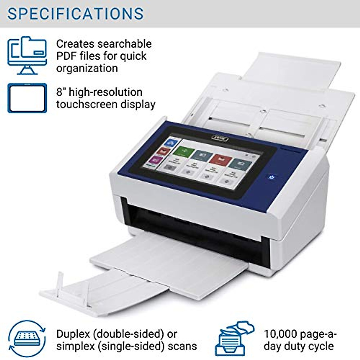Xerox N60W Network Touchscreen Scanner