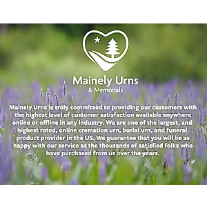 Hanging Silver Oval Personalized Pendant For Cremation Urns That Can’t Be Engraved - Includes Silver Satin Ribbon - Made of Solid Brass - Silver Tone Finish with Black Engraving