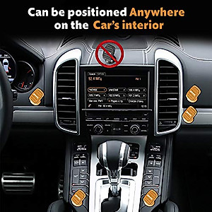 Bestrix Magnetic Phone Car Holder | Universal Magnetic Phone Mount for Car Dashboard Compatible iPhone 13 Pro max, 13 Pro, 12, 11, Xr Xs XS MAX X 8 8Plus 7 and All Smartphones up to 6.5" (Black)