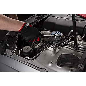 Performance Tool W36118 1/4-in Drive Flex Handle Home Improvement Hand Tool, Silver, 6-Inches