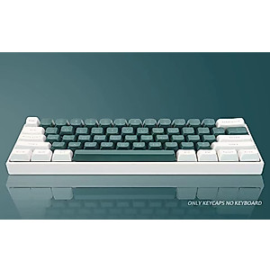 Keycaps 110 Keys XVX Profile PBT Keycaps Double-Shot for Cherry MX Gateron Switches Mechanical Gaming Keyboards