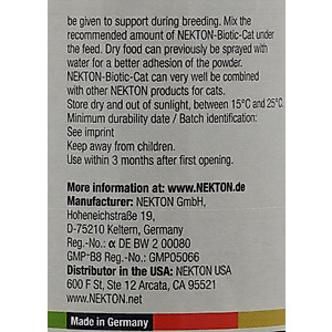 Nekton-Biotic-Cat Probiotic Supplement for Cats 60g / 2.1oz