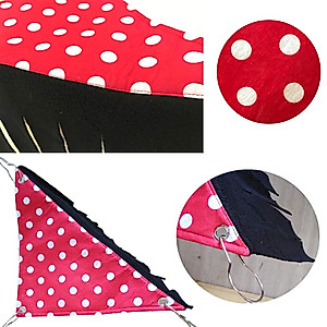 Oncpcare Pet Small Animals Hideout, Guinea Pig Hideaway Hamster Hammock Hamster Bedding Hamster Hide Rat Cage for Small Animals, Mice, Hedgehog, Chinchilla