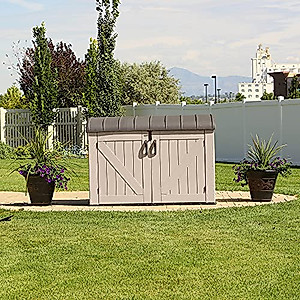 Lifetime Products 60170 Horizontal Storage Box, Tan