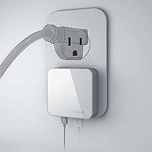 Nekmit USB C Charger, Thin Flat 30W Dual Port Fast Wall Charger with 18W Power Delivery PD 3.0 and 12W USB Port for iPhone 14/14 Pro/14 Pro Max, Galaxy, Pixel, iPad Pro, AirPods Pro and More