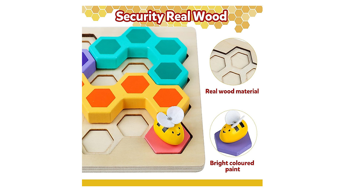 Brain Teasers Logic Game - Montessori Puzzle for Kids