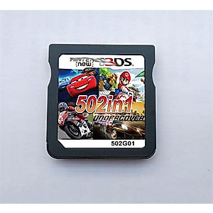 502 in 1 Game Cartridge, With 502 classic games on one small memory card, Suitable for Various Types of Game Consoles,Entertainment，Games Party