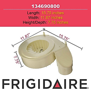 Electrolux 134690800 Frigidaire Blower Assembly, White