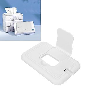 Baby Wipes Warmer Travel Wipes Warmer Portable Thermostat Temperature USB Fast Heating Wipes Warmer for Car Use(White)