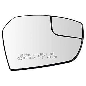 TRQ Mirror Glass Convex Passenger Side Right RH for Ford Escape New