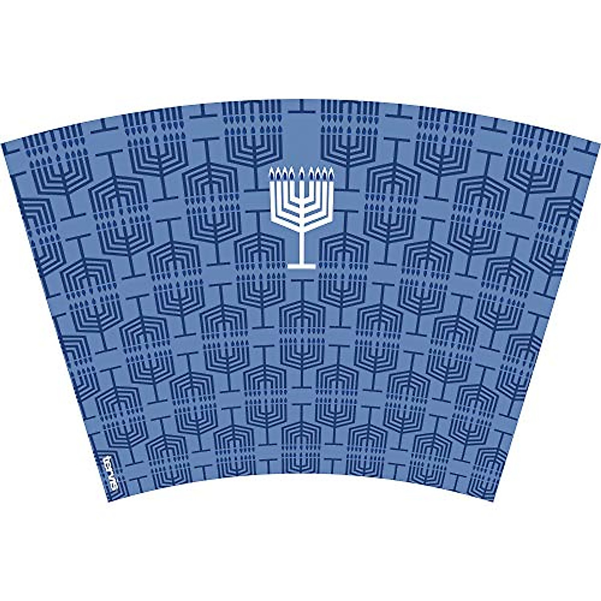Tervis Chanukah Hanukkah Menorah Pattern Made in USA Double Walled Insulated Tumbler Travel Cup Keeps Drinks Cold & Hot, 24oz, Classic