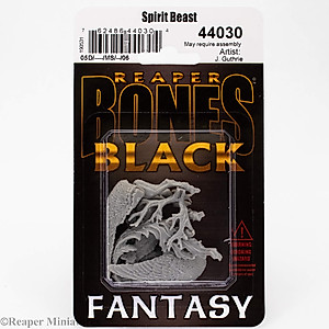 Reaper Miniatures: 44030 - Spirit Beast Bones Black Fantasy Miniature