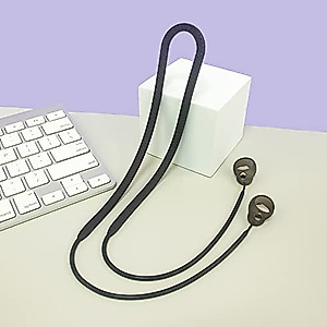 smaate Anti-Lost Strap Compatible with Jabra Elite 3 Wireless Earbuds, Soft Silicone Cord for Anti-Falling During Sports