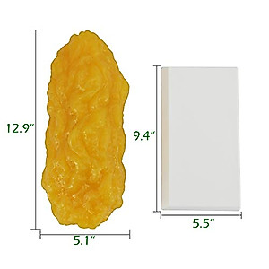 Human Body Fat Replica, 5lb Fat Model, 5 Pounds of Fat Anatomical Fat Model for Keep Fit, Weight Loss Motivation Reminder, Nutritionist, Anatomical Science Course, Medical Student