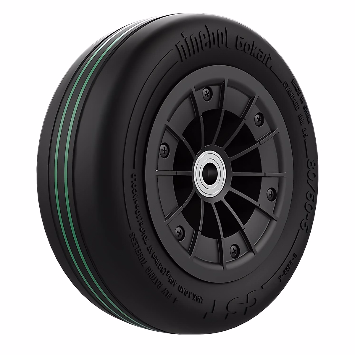 stio Front Wheel Assembly for Go Kart Pro and Gokart Bundle, Compatible with Ninebot by Segway GoKart Pro/Gokart Kit, Gokart Karting Front Wheel Replacements Kart Kit Refit Original Accessories