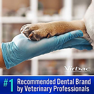 Virbac CET Enzymatic Oral Hygiene Chews for Dogs, Beef, 0.6 pounds, 8.4 Ounce (Pack of 1)