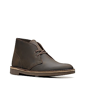 Clarks mens Bushacre 2 chukka boots, Beeswax, 10.5 US
