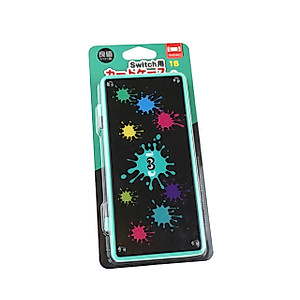 IINE Game Card Case for Nintendo Switch Game Card or Micro SD Cards, with 16 Game Card Slots, 2 Micro SD Card Slots Shockproof Water Resistant Card Holder Carrying Storage Box (Black)