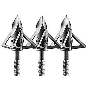 Ramcat Fixed Broadheads (Diamondback Deep Six - 100 Grain, 3 Pack)
