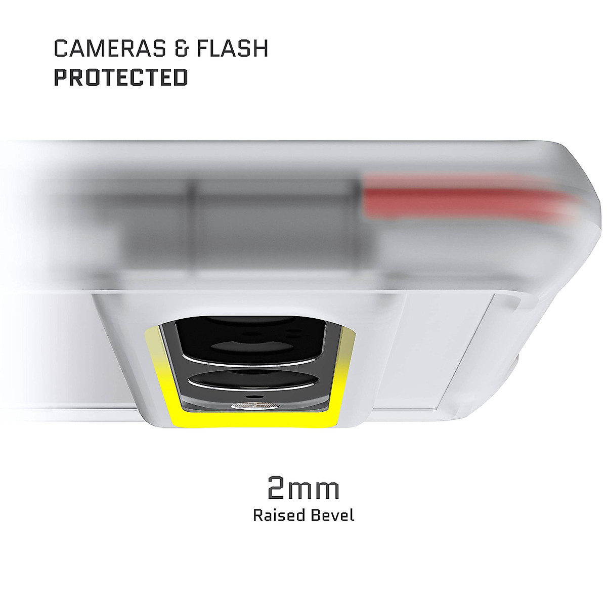 Ghostek COVERT Google Pixel 7 Pro Case Clear with Ultra Thin Design and Non-Slip Grip Bumper Supports Wireless Charging Shockproof Protective Phone Cover Designed for 2022 Pixel 7 Pro (6.7 IN) (Clear)