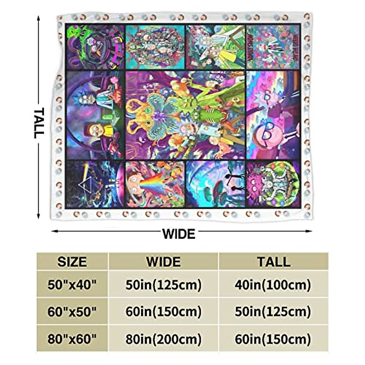 Flannel Fleece Blanket Super Soft Lightweight Plush Throw Blanket for Bed Chair Sofa Couch Living Room 50"x40"