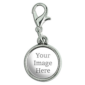 Graphics and More Personalized Zipper Pull Backpack Charm | Customize With Your Own Image