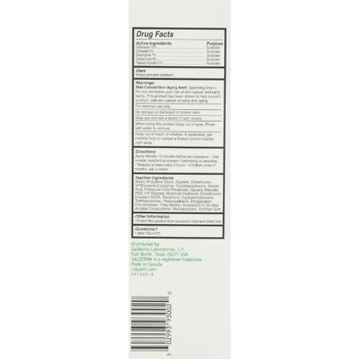 CETAPHIL Daily Facial Moisturizer SPF 50, Gentle Facial Moisturizer For Dry to Normal Skin Types, No Added Fragrance, (Packaging May Vary), 1.7 Fl Oz (Pack of 2)