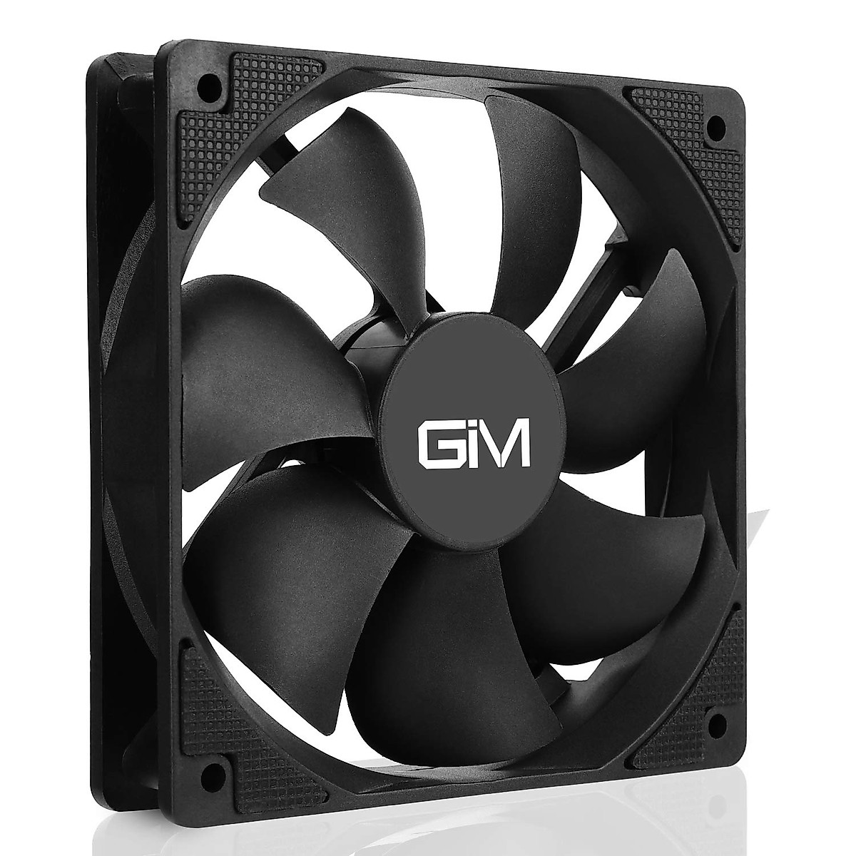GIM KB-17 PWM Case Fan 120mm High Performance Cooling Quiet Fan, 4 Pin, 200-1800 RPM