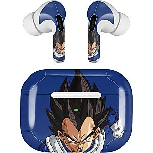 Skinit Decal Audio Skin Compatible with Apple AirPods Pro - Officially Licensed Dragon Ball Z Vegeta Saiyan Armor Design