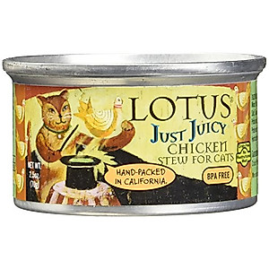 Lotus Cat Just Juicy Chicken Stew, 2.5O Z Cans (24 In A Case)