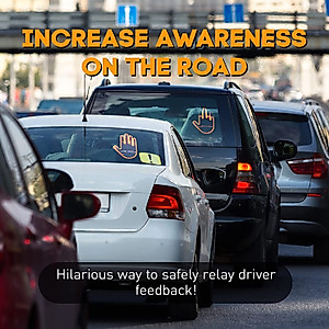 The Finger - Finger Light for Car Window, Finger Car Light, Light Up Finger for Car, Flick Hand Light Car Assesoriess for Men, Cool Car Accessories and Truck Accessories for Men