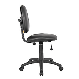 Boss Office Products Dimond Task Chair without Arms in Black