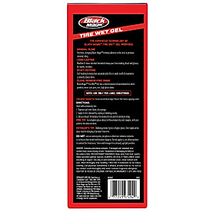 Black Magic 5072647 Tire Wet Gel, 16 oz.