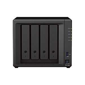 Synology DS923+ 4-Bay Diskstation NAS (AMD Ryzen™ 4 Threads R1600 Dual-Core 4GB Ram 2xRJ-45 1GbE LAN-Port) 24TB Bundle with 4X 6TB Seagate IronWolf