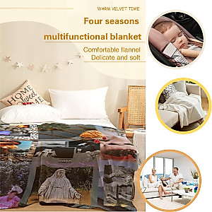 Dustinca Suicide Boys Album Collage Flannel Air Conditioning Blanket Home Decor Fleece Blanket 30x40 Inch