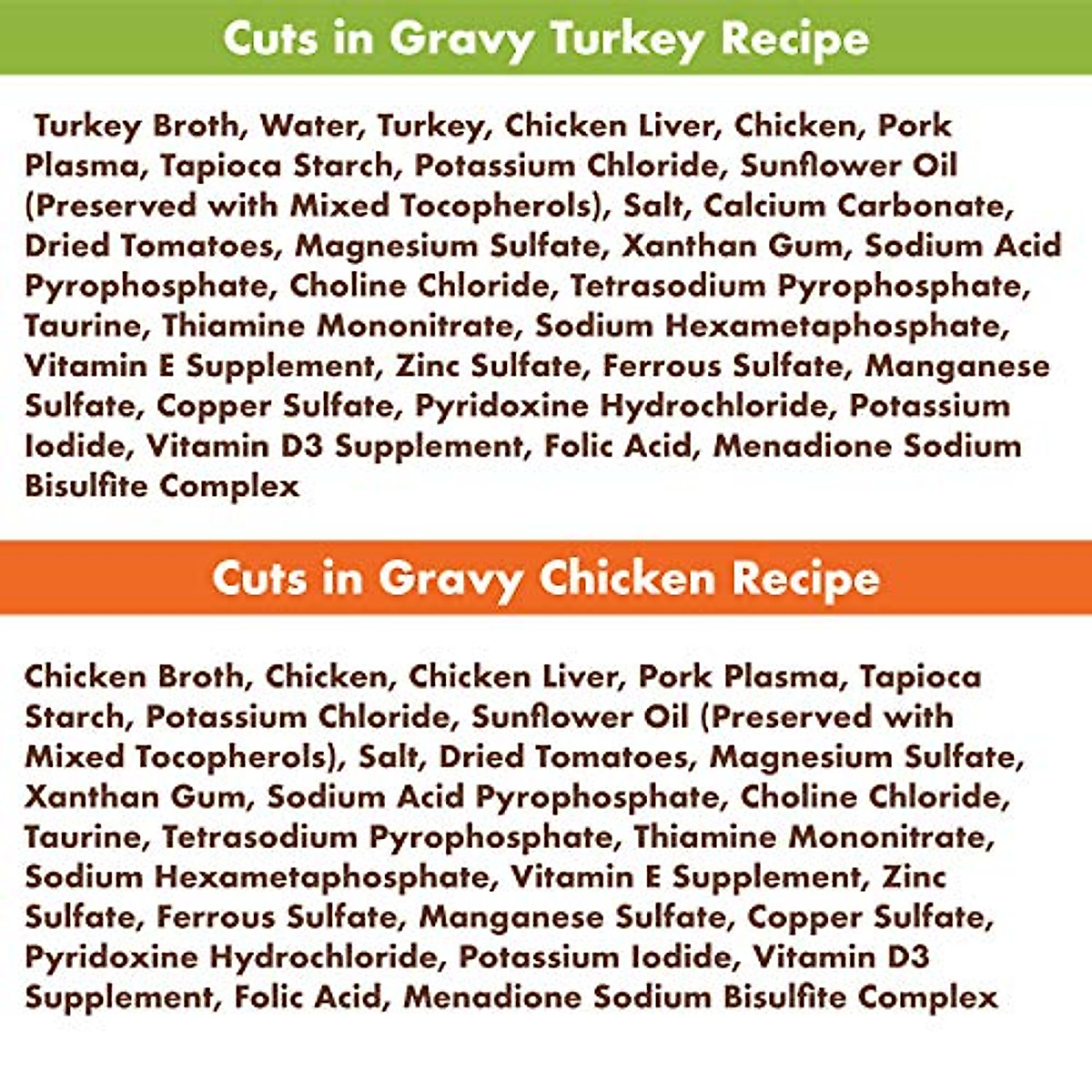 NUTRO Grain Free* Natural Wet Cat Food Cuts in Gravy Turkey Recipe and Chicken Recipe Variety Pack, PERFECT PORTIONS Twin-Pack Trays- 1.32 Ounce (Pack of 24)