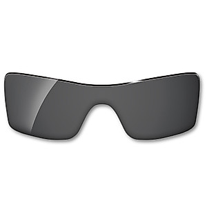 Dynamix Polarized Replacement Lenses for Oakley Batwolf OO9101 | Easy To Install | Fit Perfectly | Solid Black