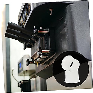GANAZONO 2Pcs ice Cream Sealing Ring ice Cream Machine Part ice Cream Machine Silicone Ring ice Cream Accessories Store Supplies Silica Gel Soft Serve ice Cream Machine Multifunction White