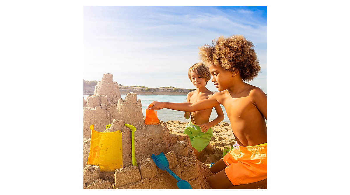 Build Epic Sandcastles: Battat 11-Pc Sand Toy Kit for Kids