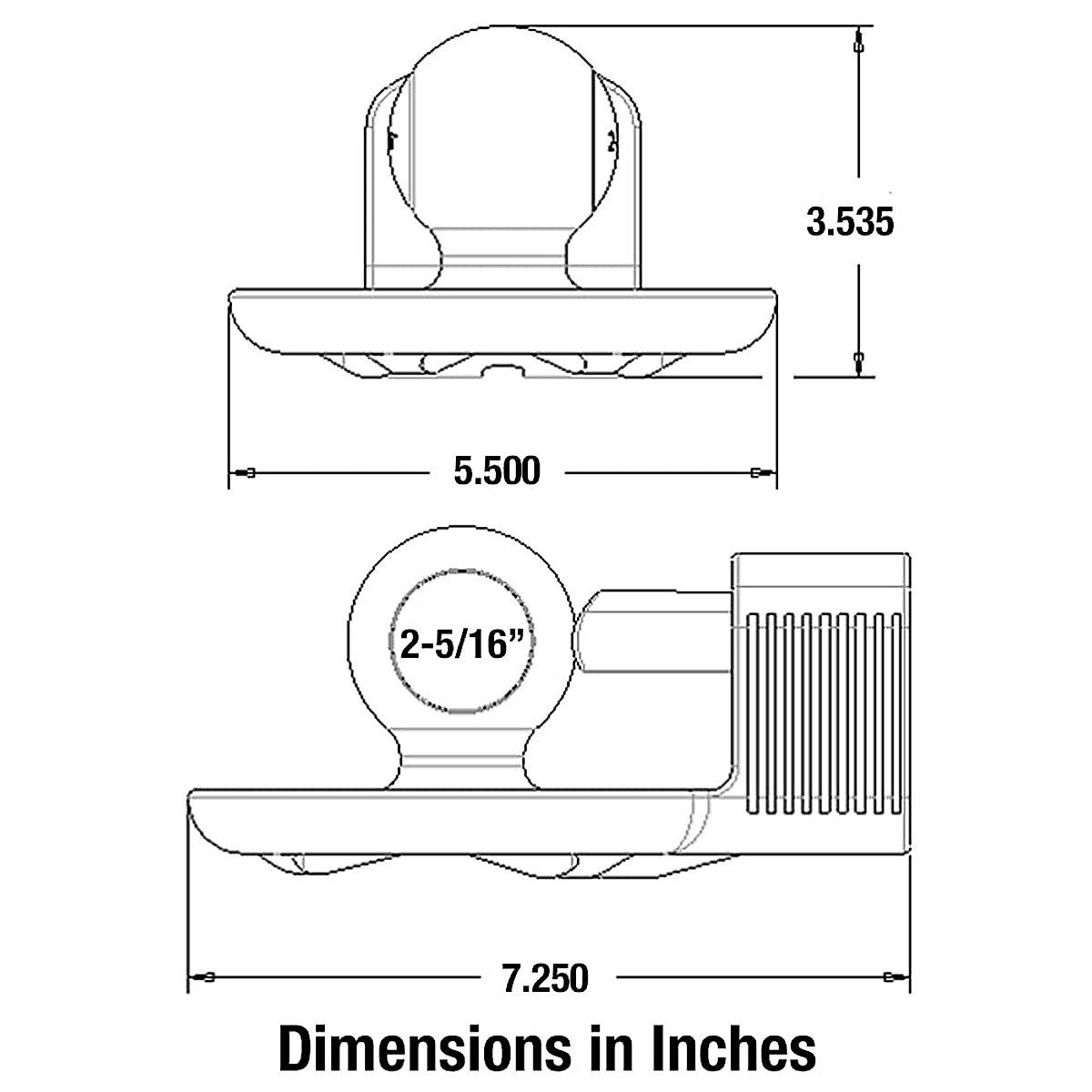 Master Lock Trailer Lock, Trailer Coupler Lock, Fits 2-5/16 in. Couplers, 378DAT