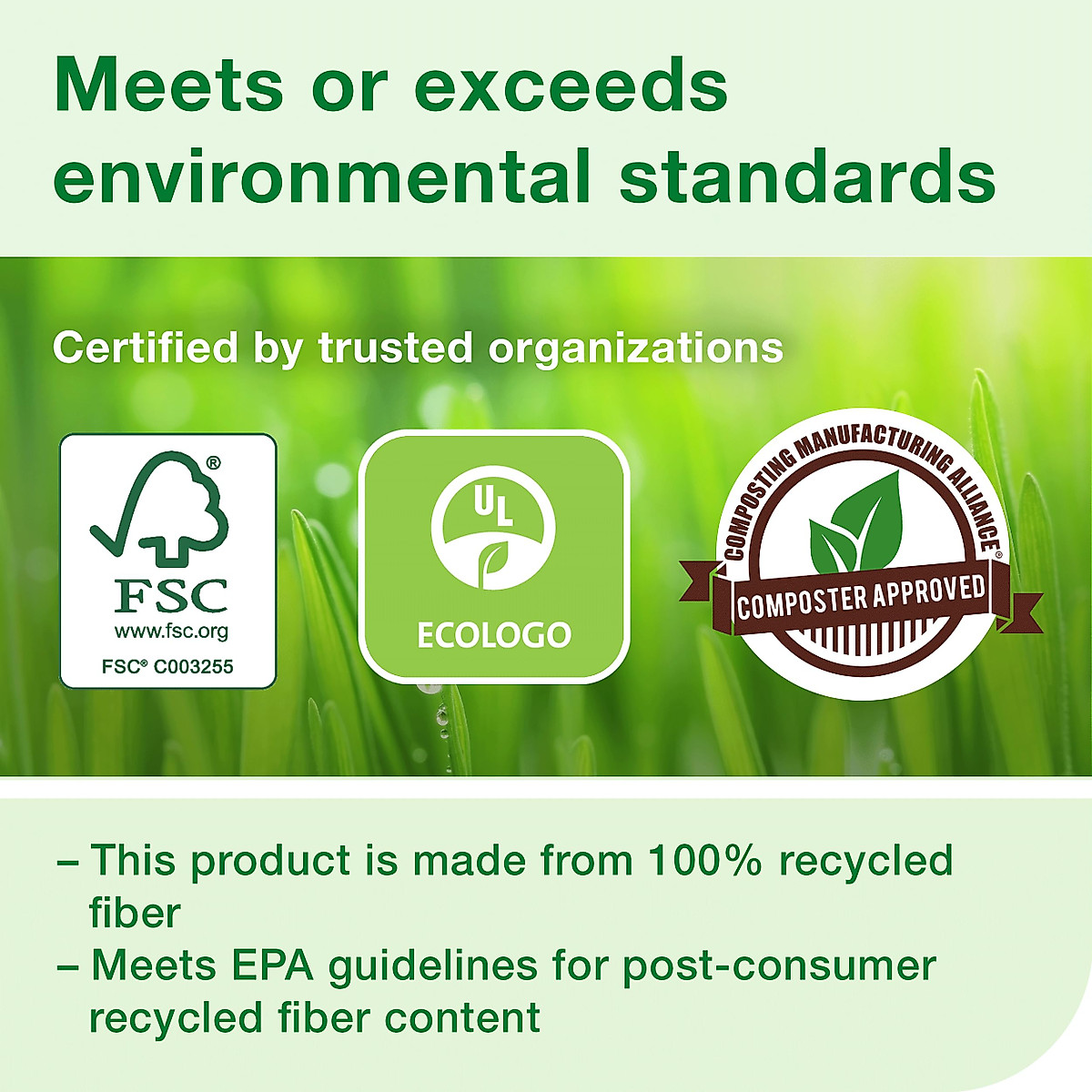 Tork Paper Towel Roll Natural - Universal Hand Roll, Natural Paper Towels with Brown Tissues made of 100% Recycled Fiber, 6 Rolls x 800 ft, Compatible with H21 Dispenser, RK800E